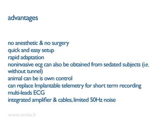 ecgTUNNEL noninvasive ecg and respiration from conscious rats/mice ...