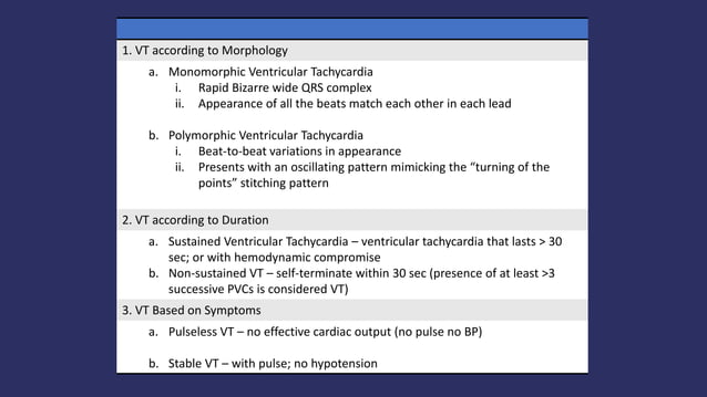 Ecg vtach brugada & vereckei algorithm mec elino | PPTX | Heart and ...