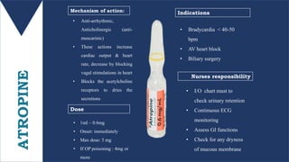 ECG & Emergency Drugs For Nurses | PPTX