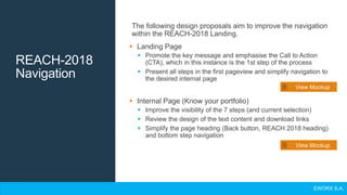 ECHA Website Customer Insight Study Summary Report | PPTX | Web ...