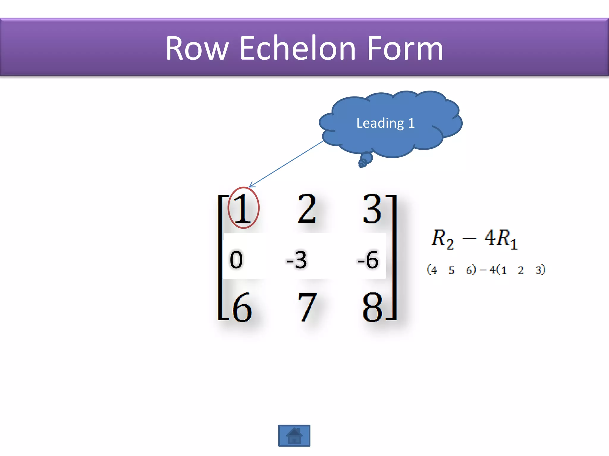 Echelon forms | PDF