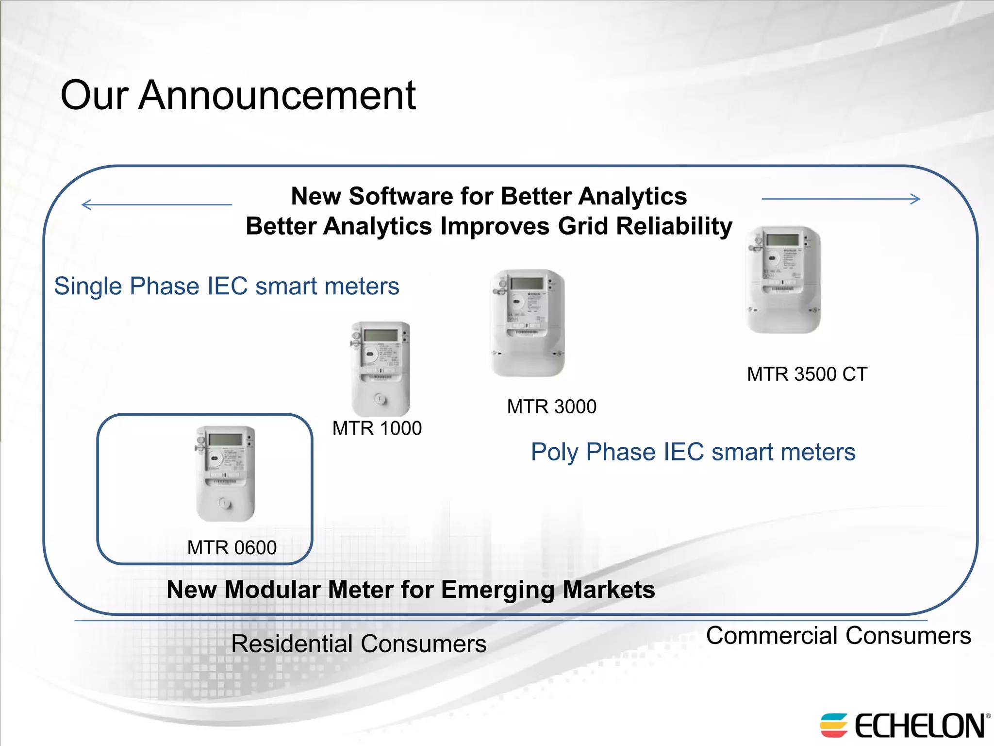 Echelon Smart Metering - Grid Analytics | PDF | Internet of Things | Internet