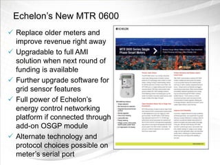Echelon Smart Metering - Grid Analytics | PDF | Internet of Things ...