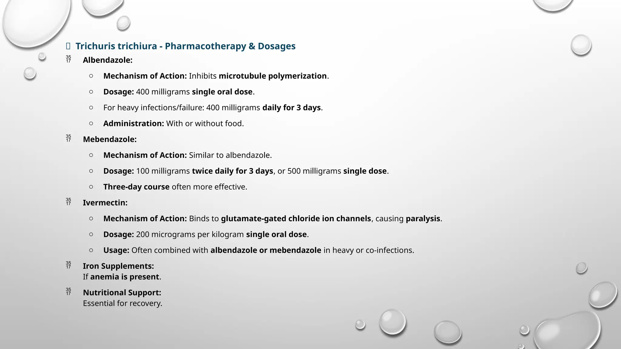 Echinococcosis, Loa loa, Necator americanus, Trichuris trichiura.pptx