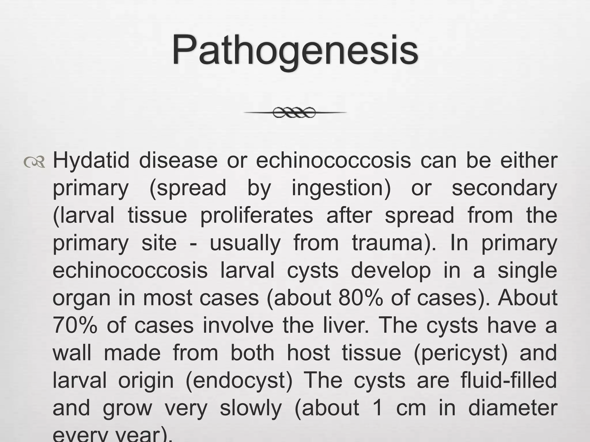 Echinococcosis | PPTX