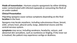Echinococcus sps and spirochetes spp ptx. | PPTX