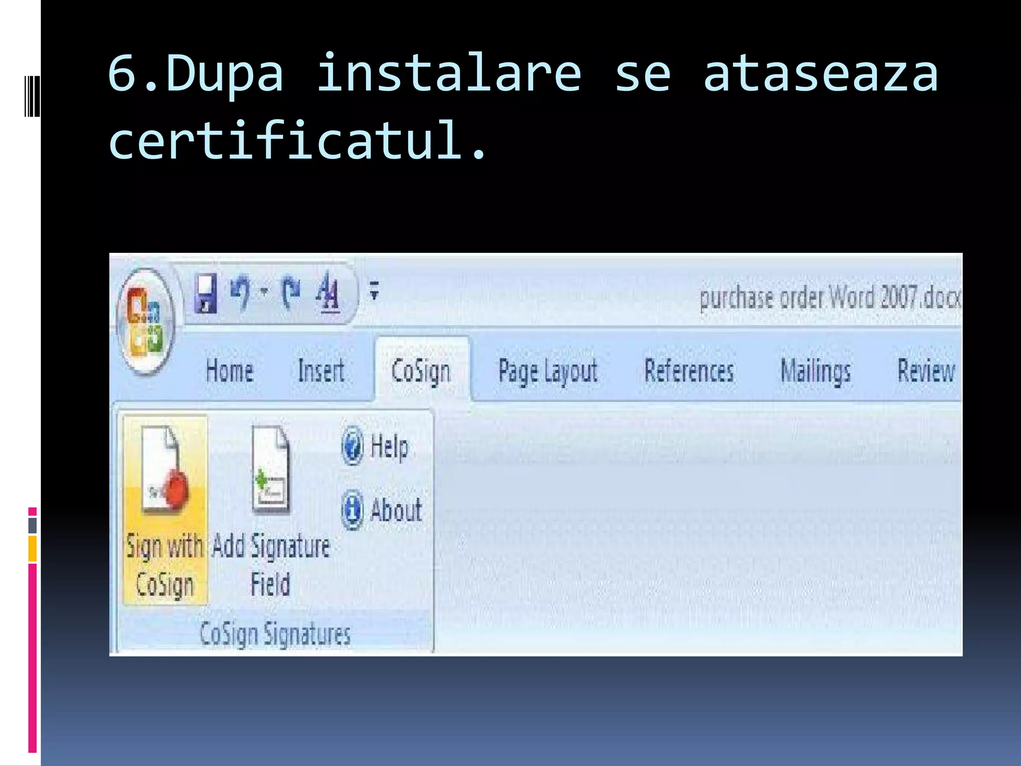 Semnatura digitala | PPTX