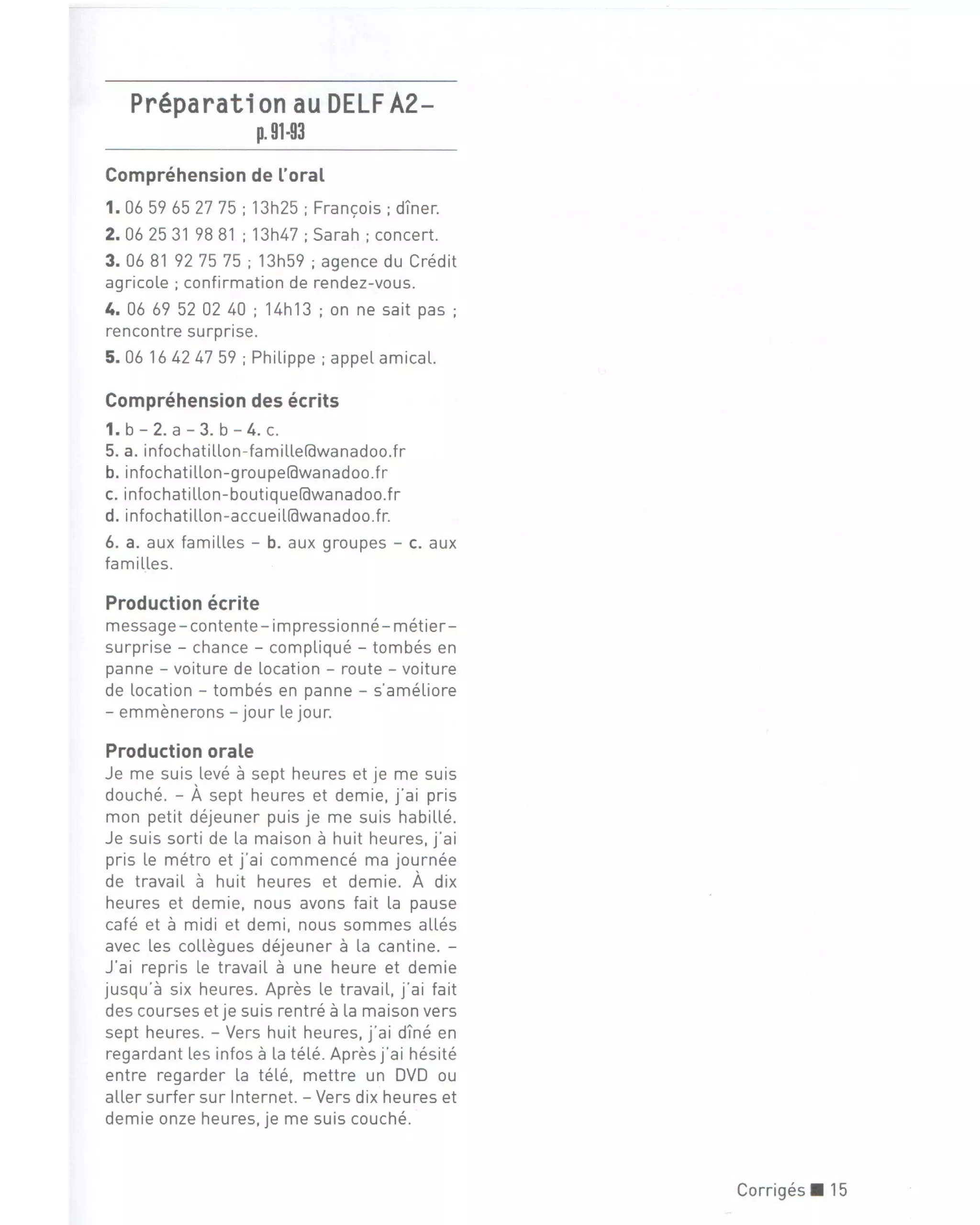 Echo a2 corriges | PDF