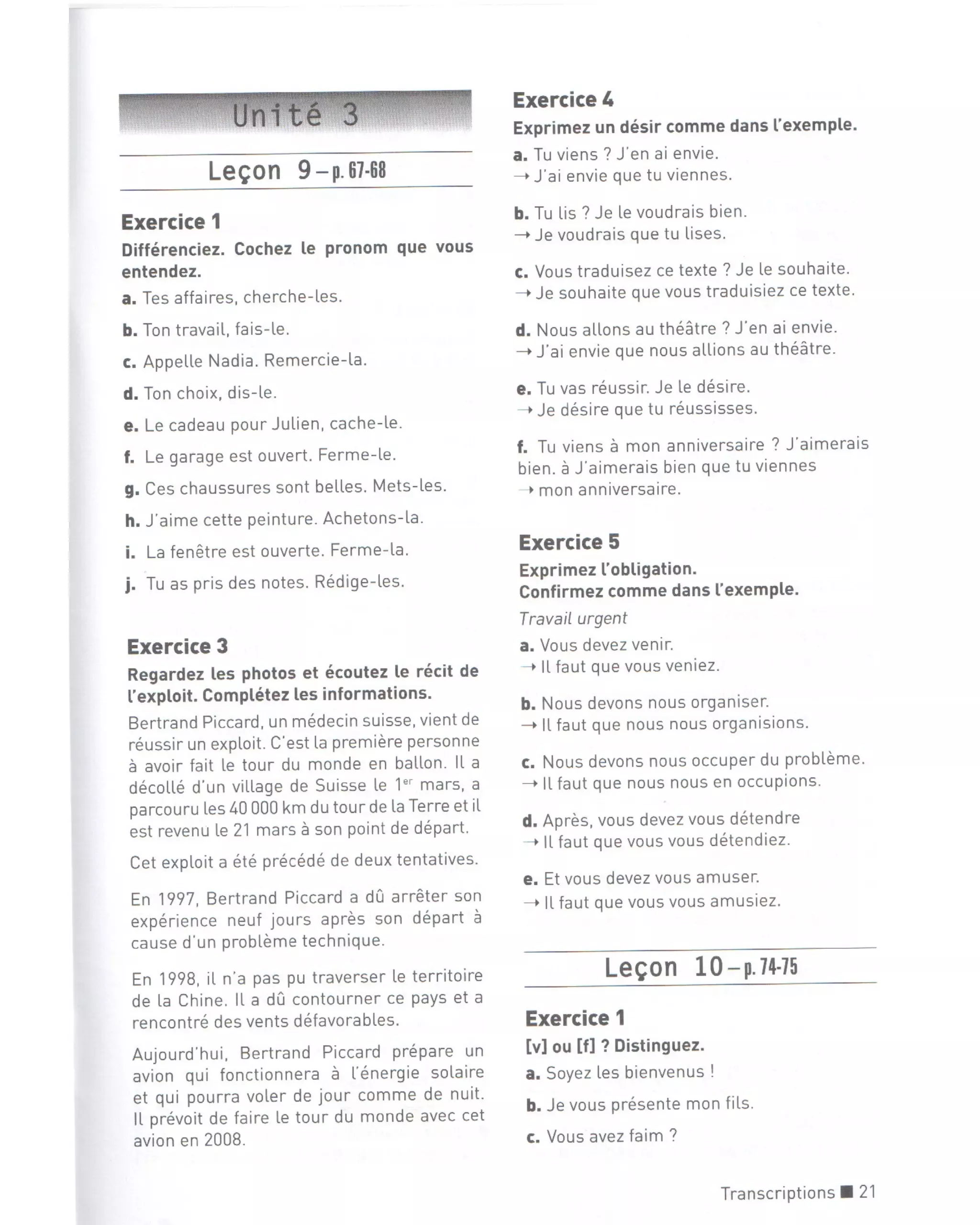 Echo a2 corriges | PDF