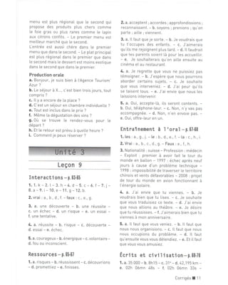 Echo a2 corriges | PDF