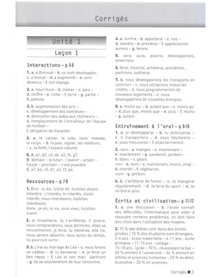 Echo a2 corriges | PDF