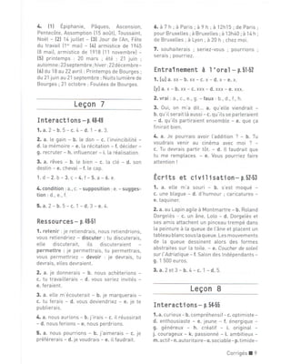 Echo a2 corriges | PDF