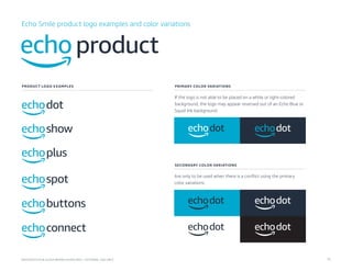 Echo_Alexa_Guidelines_External good example of brand architecture | PDF