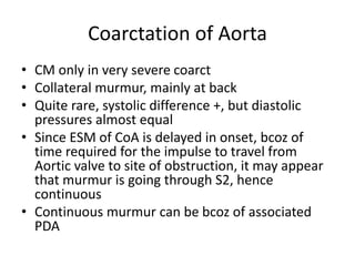 Echo assessment & approach of continuous & diastolic murmur | PPTX