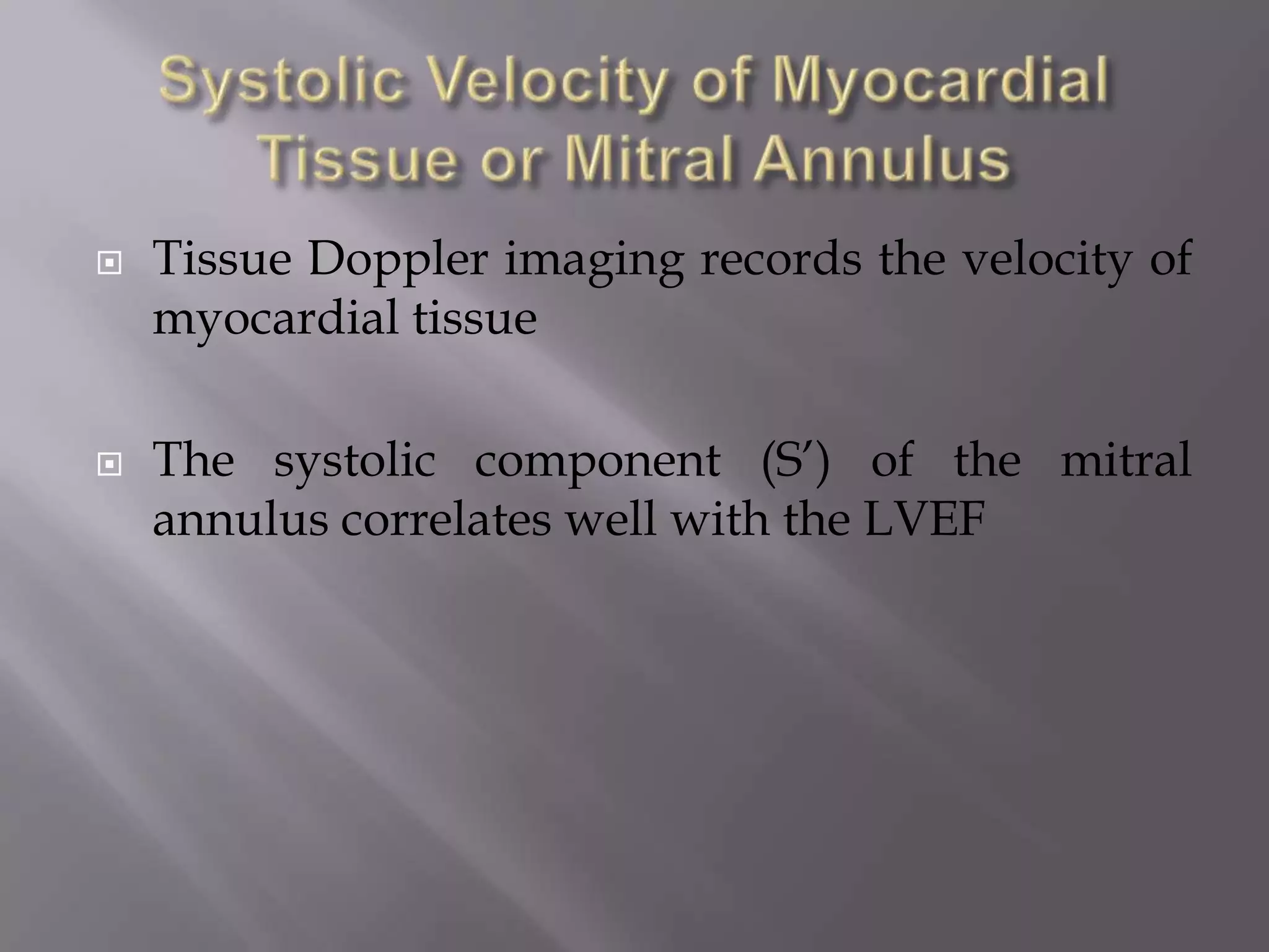 Echo assessment of lv systolic function and swma | PPTX