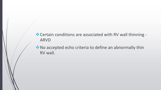 Echo assessment of RV function | PPTX | Heart and Cardiovascular ...