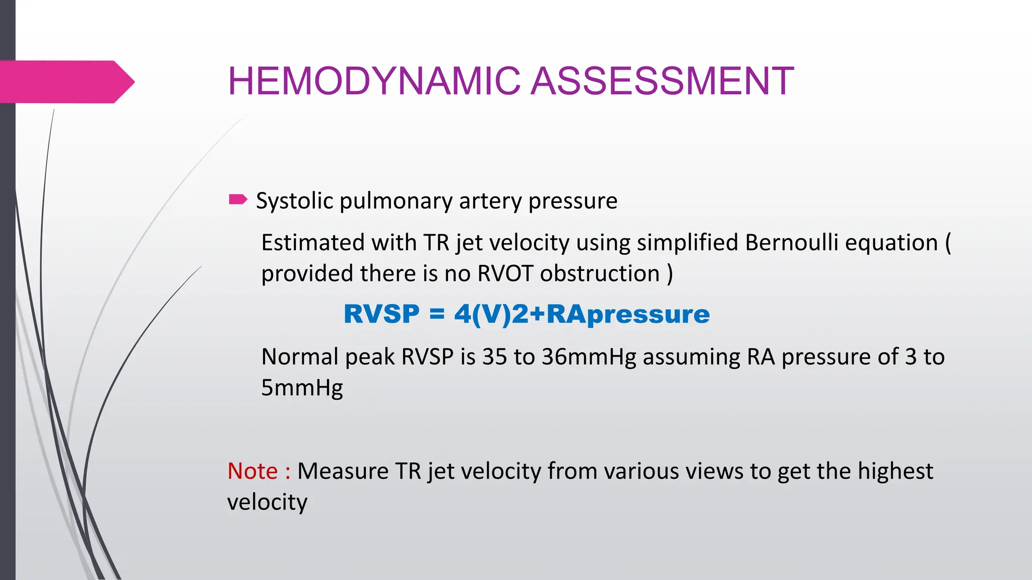 echo assessment RV function by dr amit (1).pptx | Heart and ...