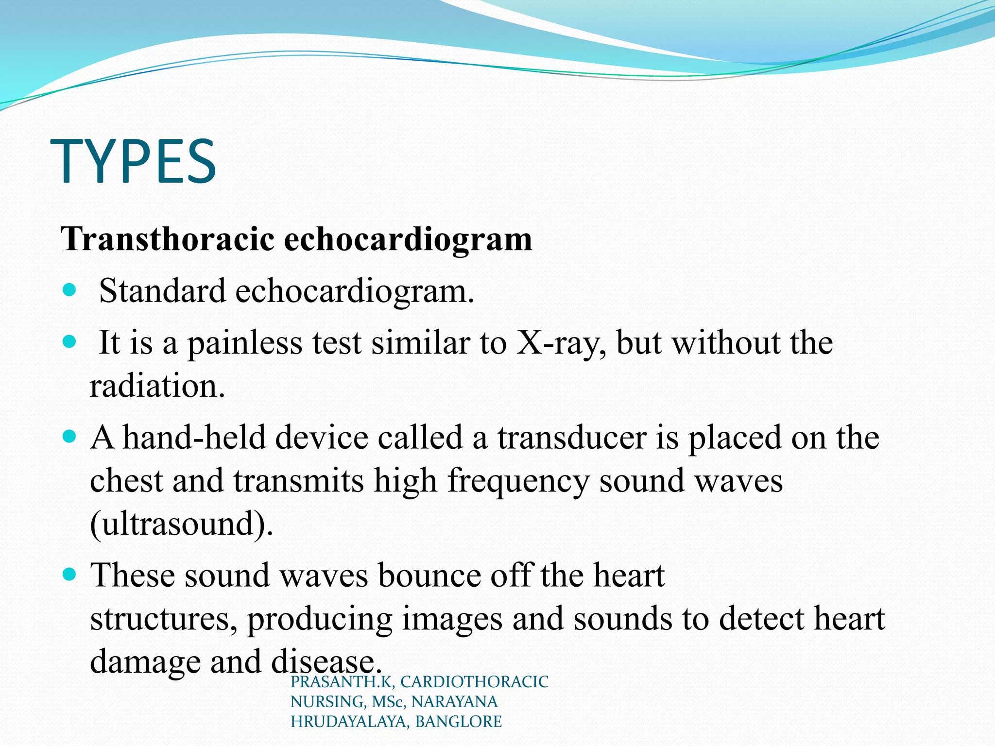 Echocardiogram Basics | PPSX