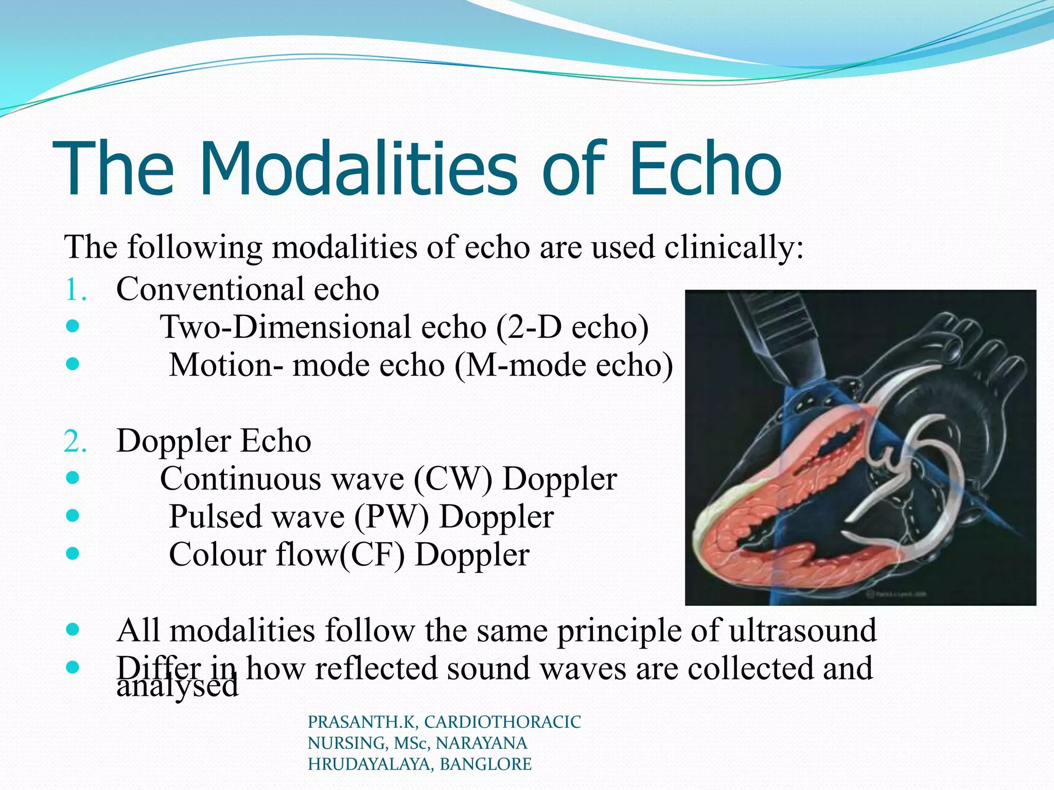 Echocardiogram Basics | PPSX