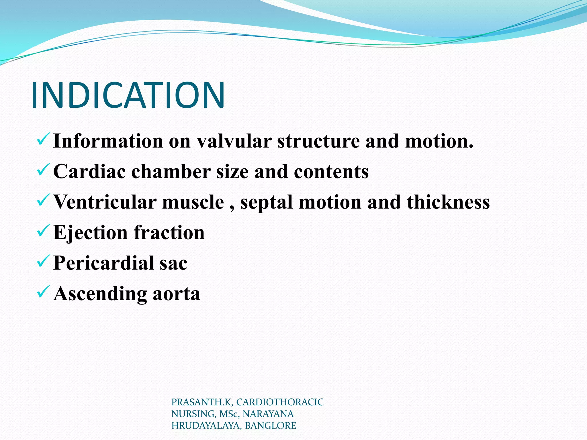 Echocardiogram Basics | PPSX