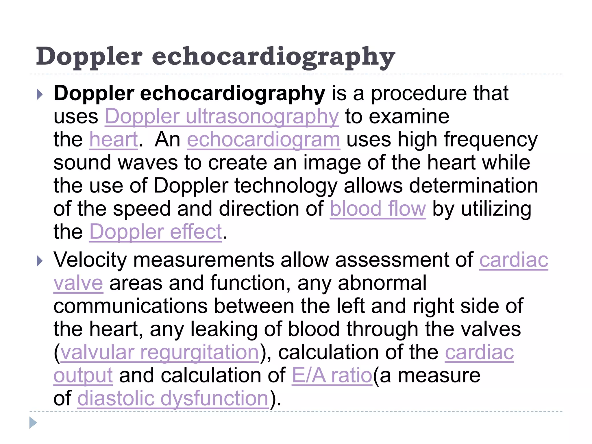 Echocardiogram | PPTX