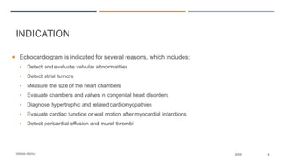 Echocardiogram or Echocardiography or Heart Ultrasound | PPTX