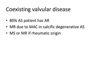 Echocardiographic assessment of aortic stenosis | PPTX