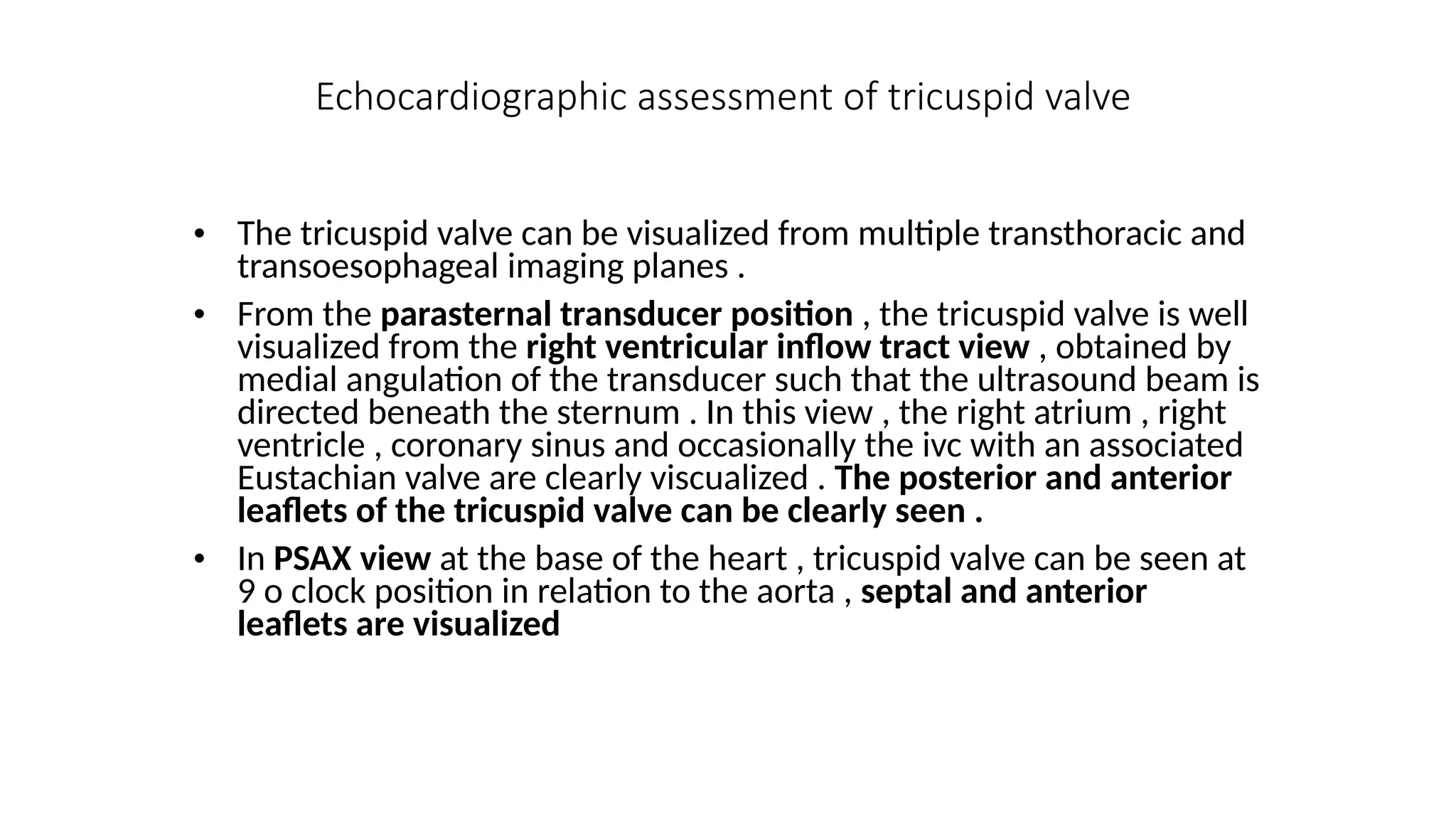 Echocardiographic assessment of tricuspid and pulmonary valves.pptx ...