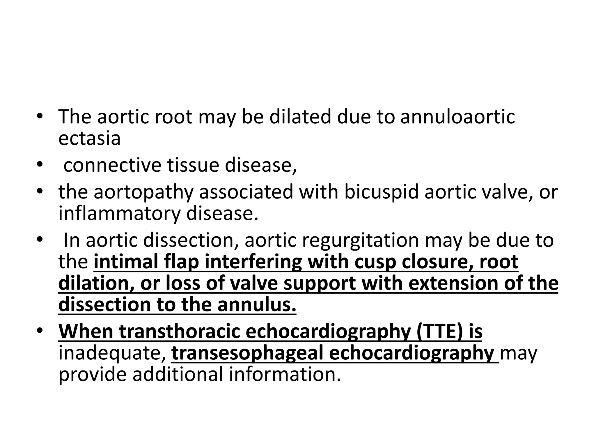 Echocardiographic evaluation of aortic regurgitation | PDF