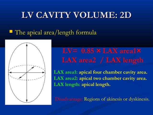 Echocardiographic evaluation of lv function | PPT