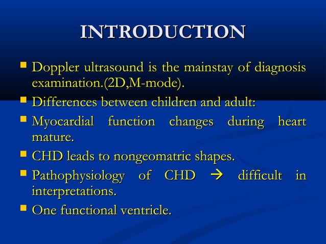 Echocardiographic evaluation of lv function | PPT