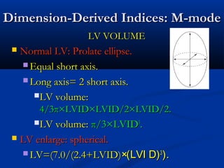Echocardiographic evaluation of lv function | PPT