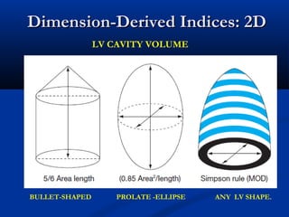 Echocardiographic evaluation of lv function | PPT
