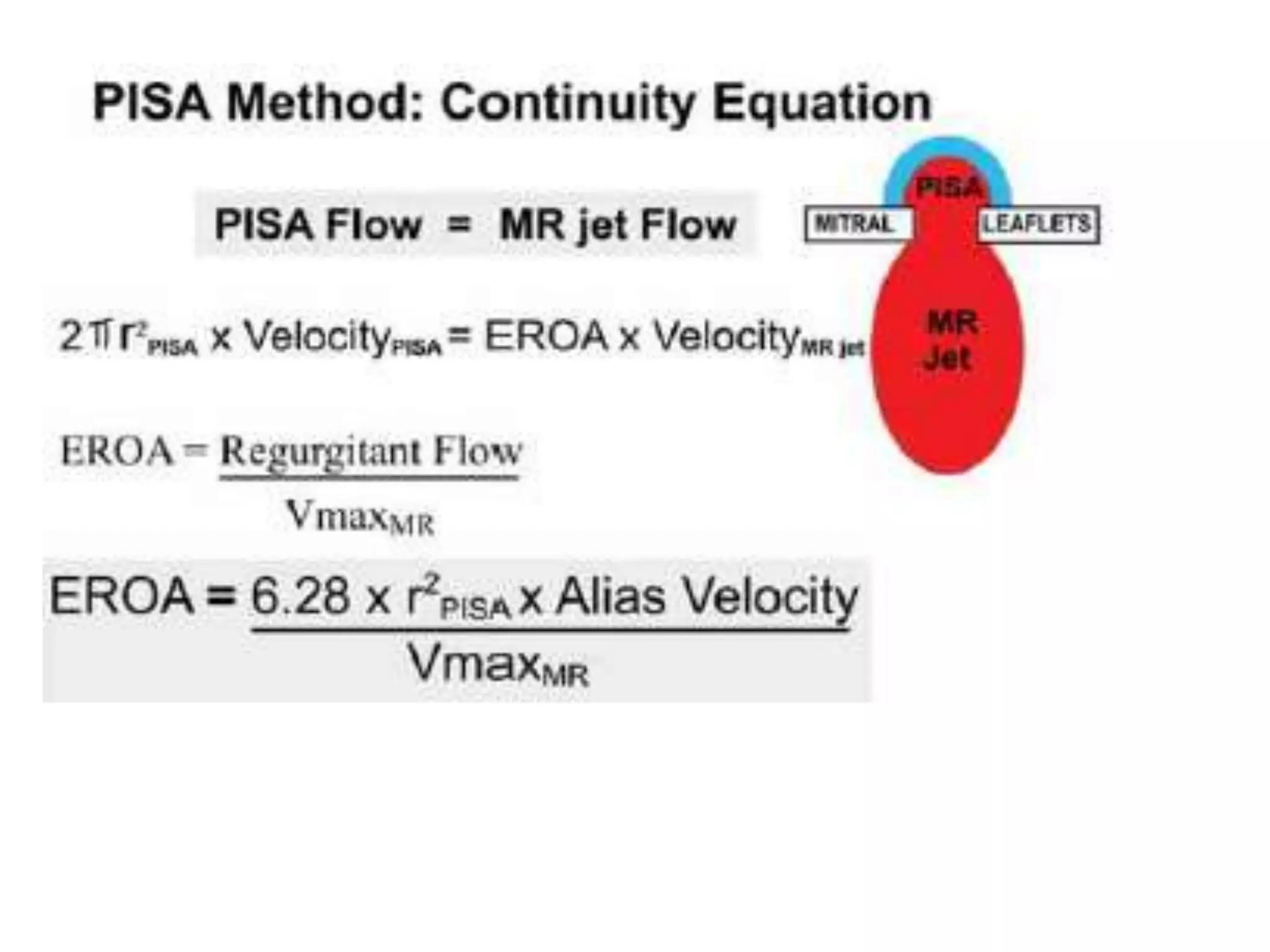 Echocardiographic evaluation of mitral regurgitation | PPTX