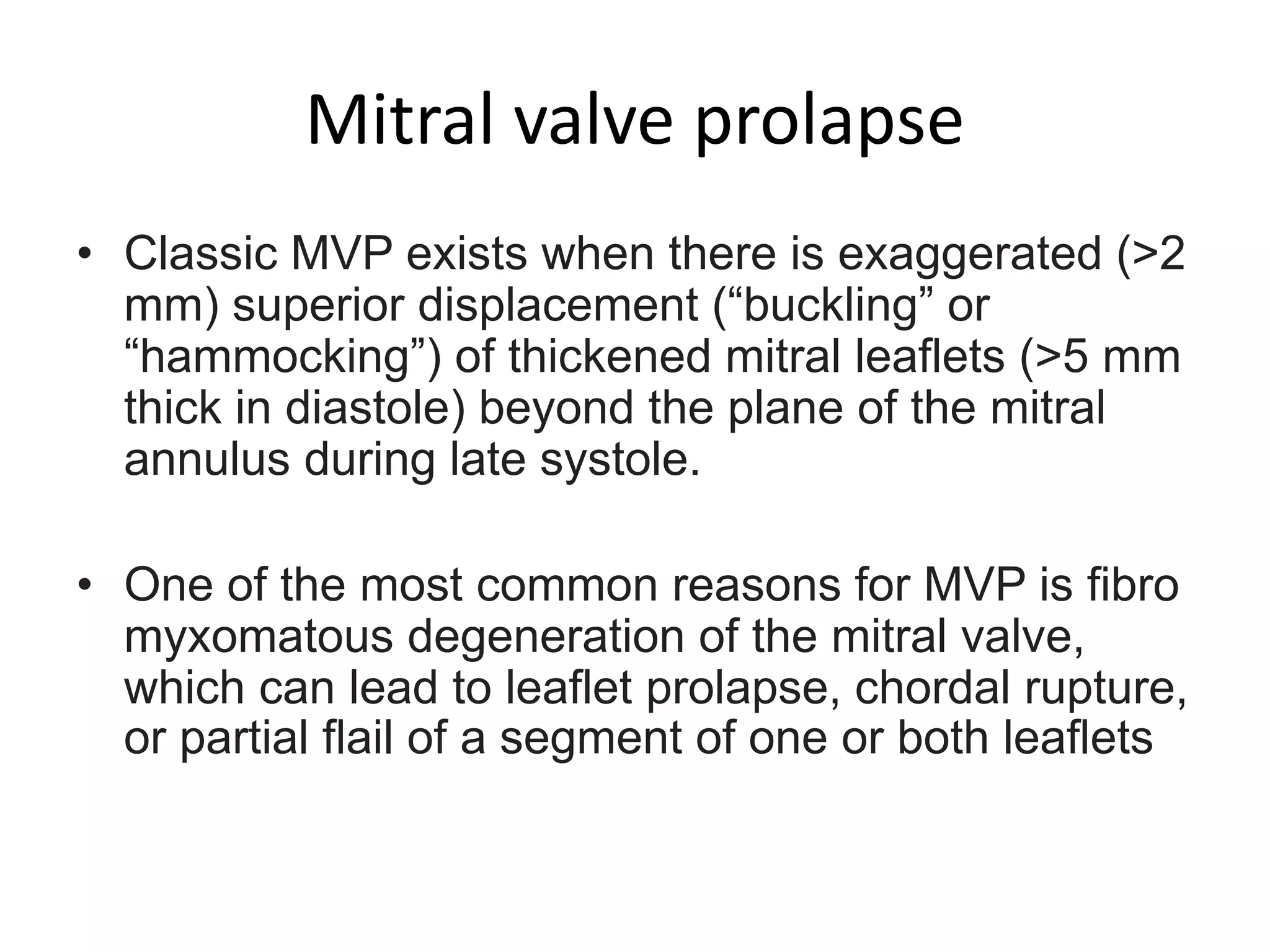 Echocardiographic evaluation of mitral regurgitation | PPTX