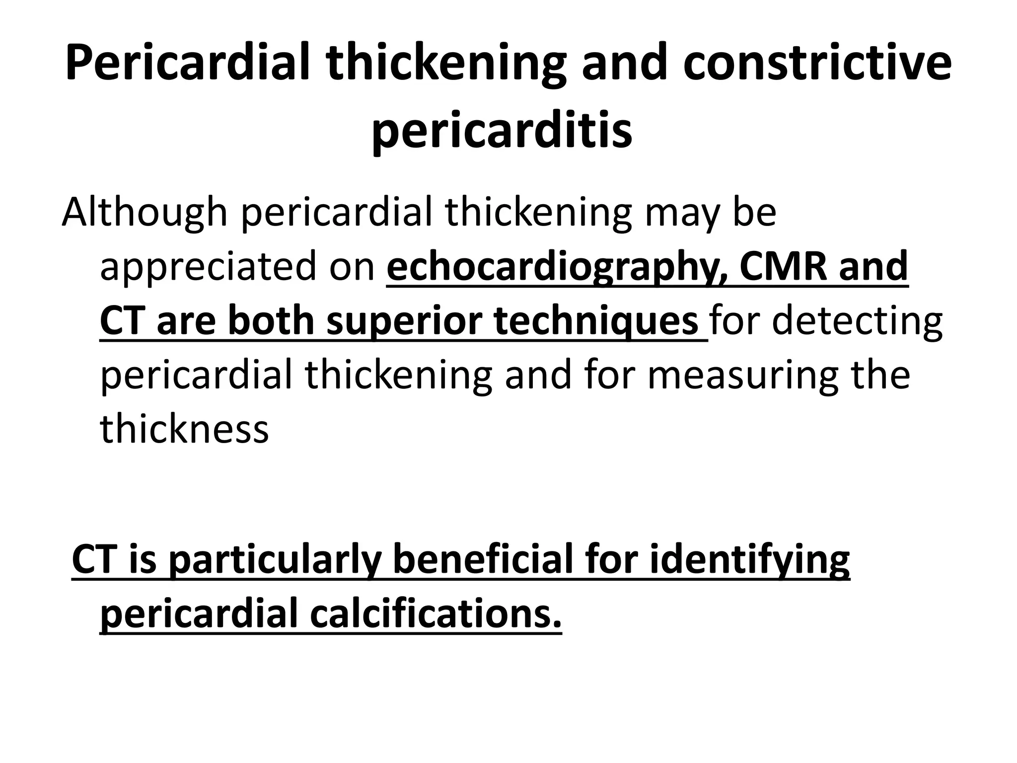 Echocardiographic evaluation of pericardium | PDF