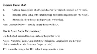Echocardiographic evaluation of valvular stenosis.pptx