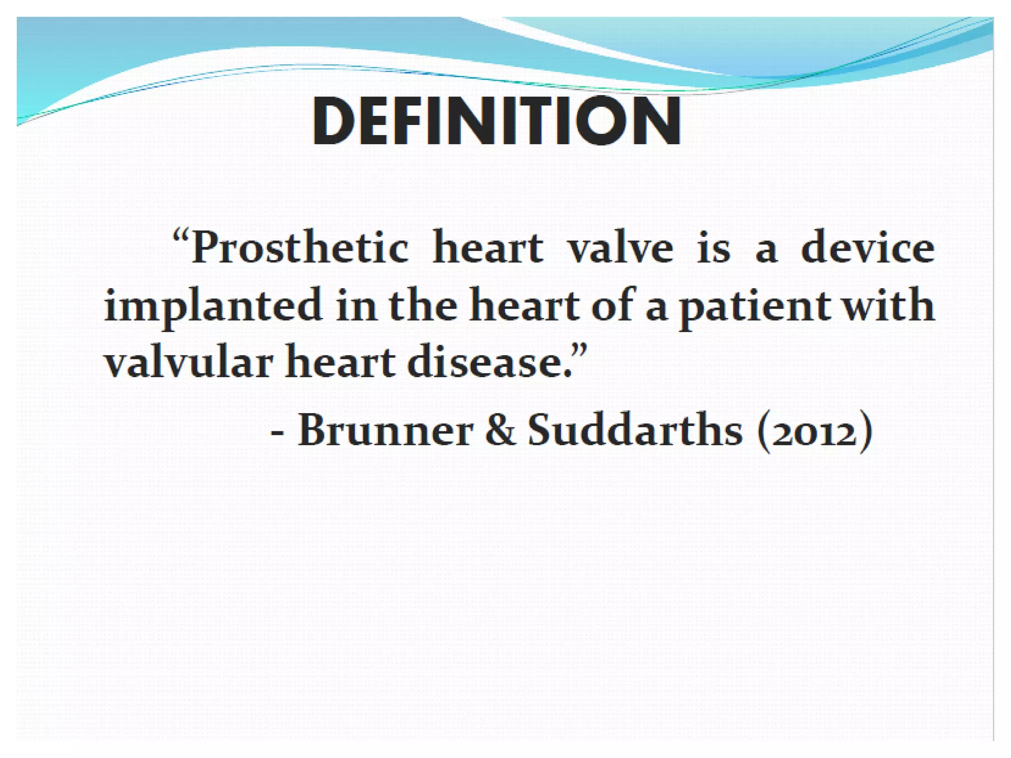Echocardiographic recognition, function and dysfunction of prosthetic ...