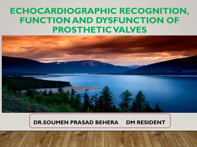 Echocardiographic recognition, function and dysfunction of prosthetic ...