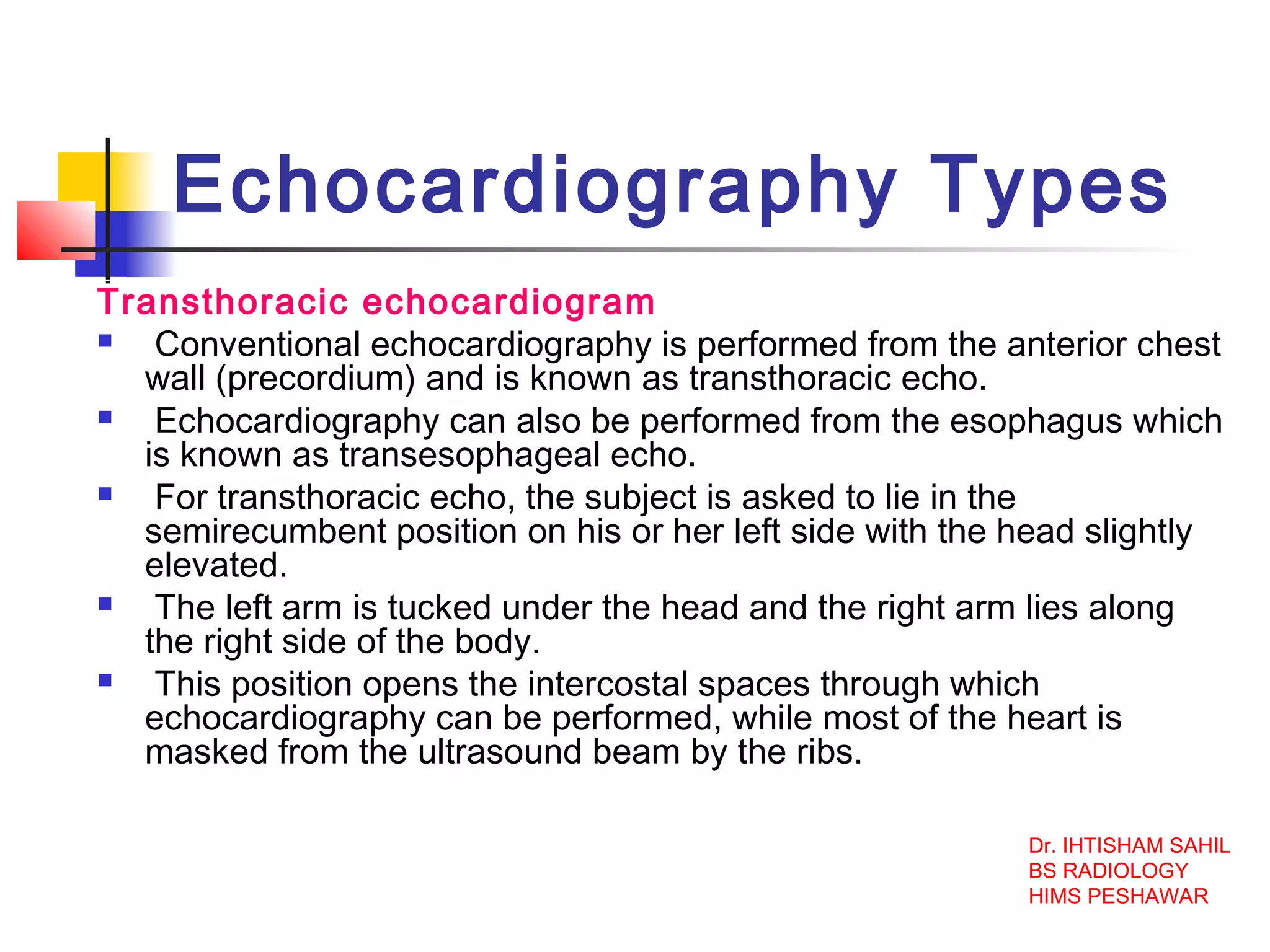 Echocardiography | PPT