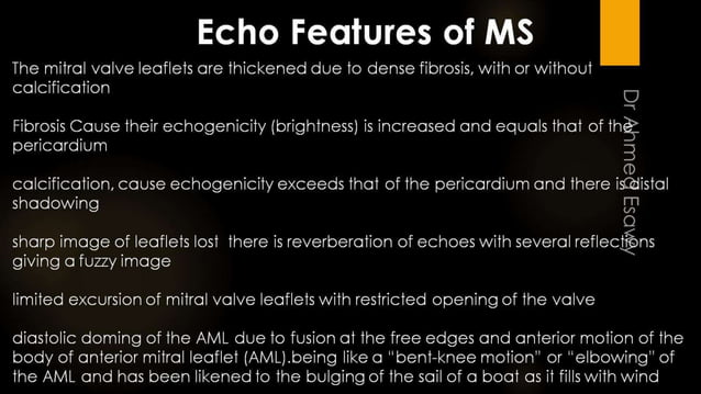 Echocardiography made easy all thing you want to know part b | PPTX