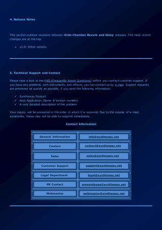 Echo Chamber Reverb and Delay Effect VST + VST3 Plugins for Windows 64 ...