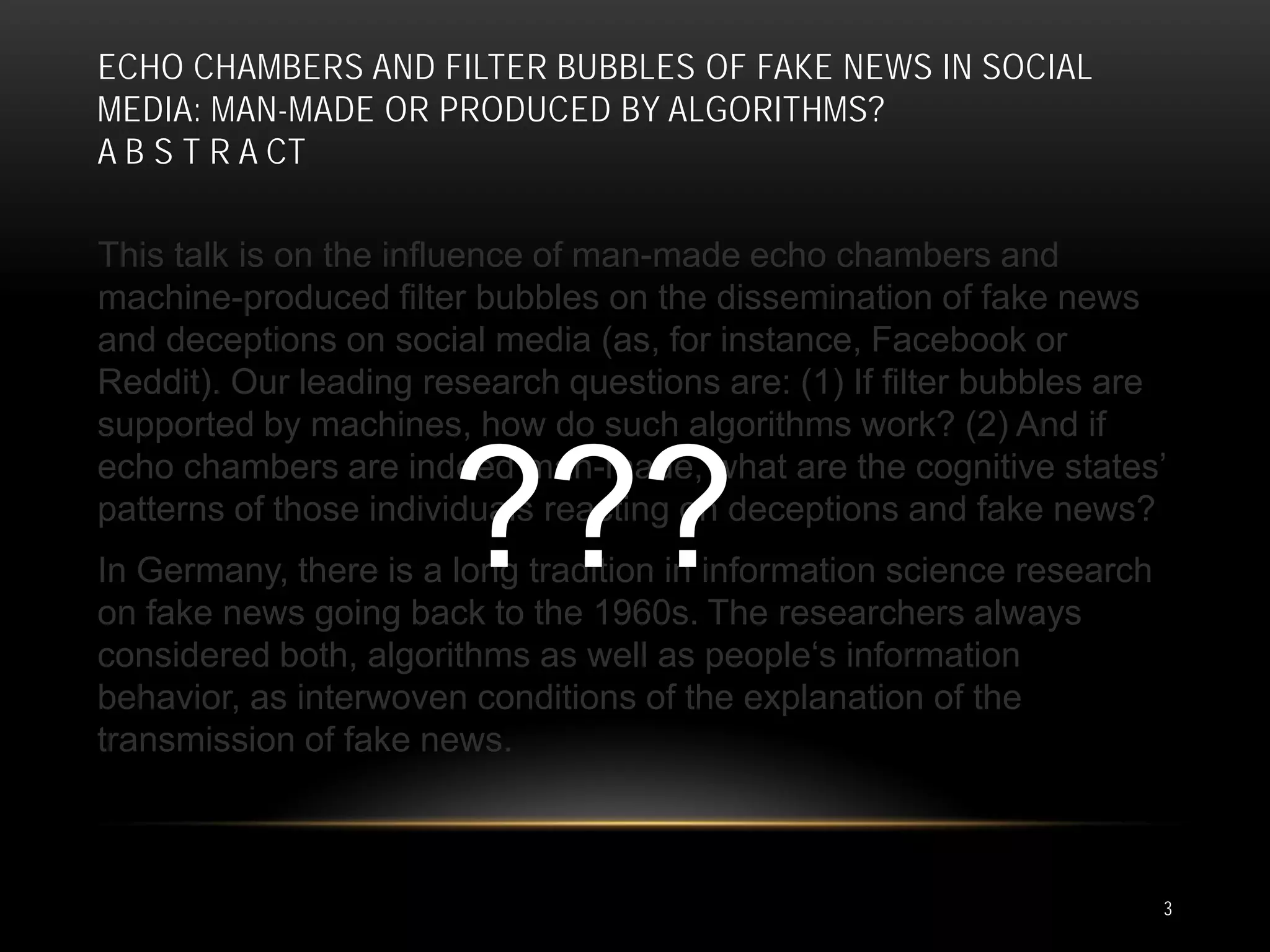 Echo chambers and filter bubbles | PDF