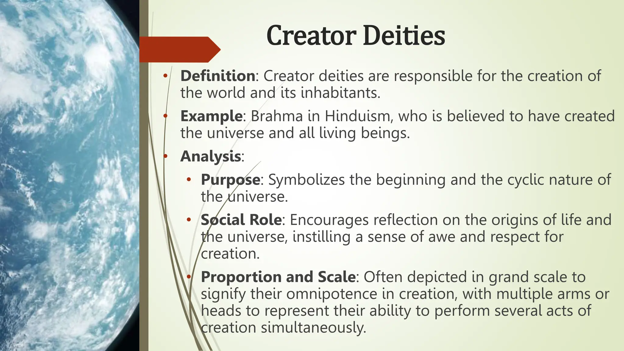 EchoDeities Presentation on the different use of Deities | PPTX