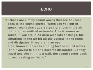 Echoes | PPTX