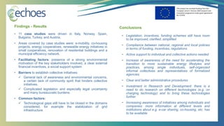 ECHOES d5.3 Enabling factors for consumer action | PPT