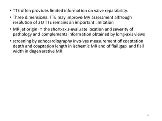 Echo for transcatheter valve therapies - Copy.pptx