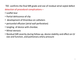 Echo for transcatheter valve therapies - Copy.pptx