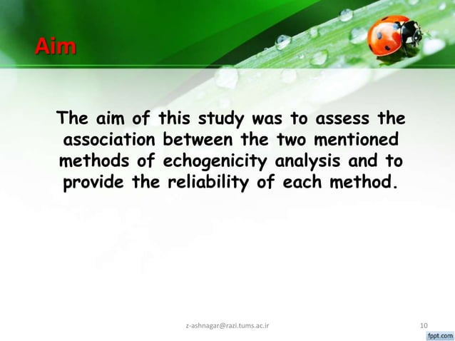 Echogenicity: Implication of Rehabilitative Ultrasound Imaging for ...