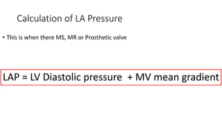 Echo hemodynamics by Avneesh Raj | PPTX